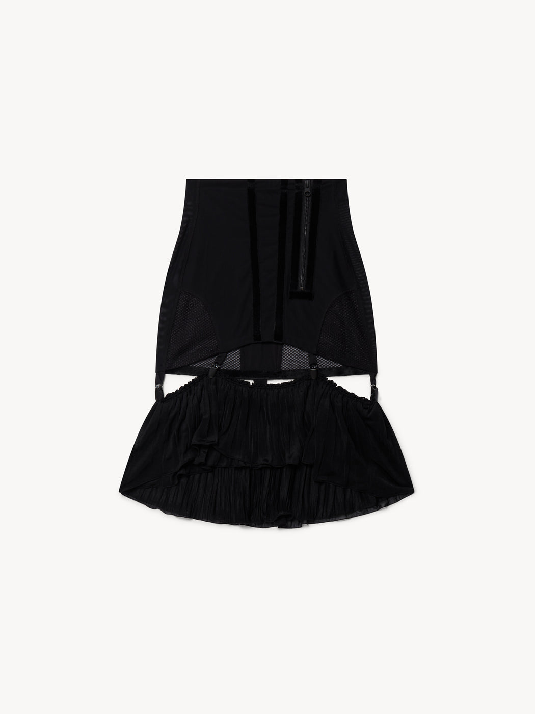 Uma Girdle Skirt Black – KNWLS